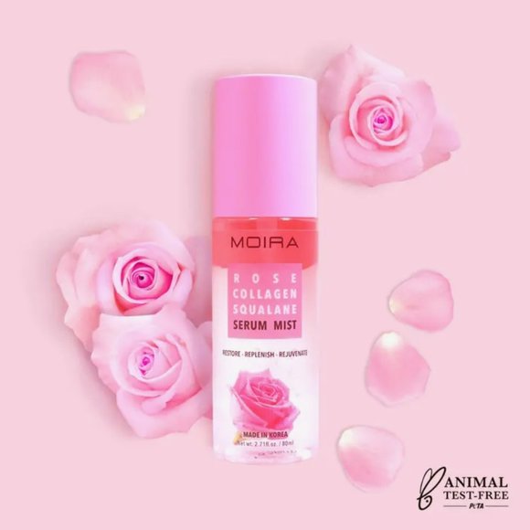 Moira | Skincare | Moira Cosmetics Rose Collagen Squalane Serum Korean ...